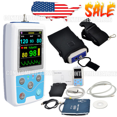 Vital Signs Monitor Patient Monitor SPO2,NIBP,Pulse Rate,24hrs ...