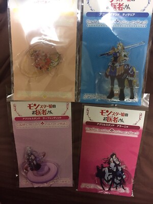 Monster Girl Doctor Acrylic Stand Figure Set Saphee Tisalia Arahnia ...