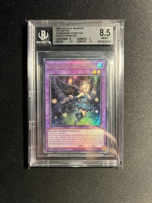 Yu-Gi-Oh! TCG Hugin the Runick Wings Tactical Masters TAMA-EN037 1st ...