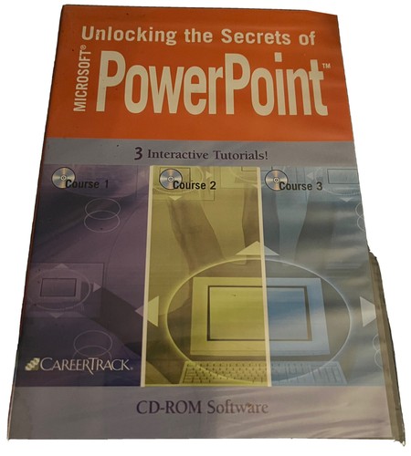 CD-ROM software Unlocking the Secrets of Powerpoint | eBay