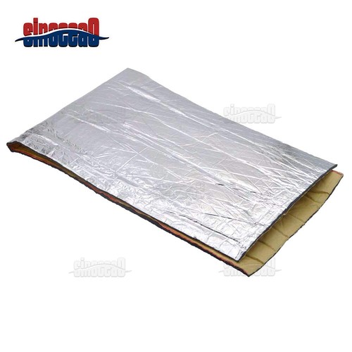 2pcs 30x100cm Fairing Engine Hood Deadener Insulation Heat Shield Cover ...