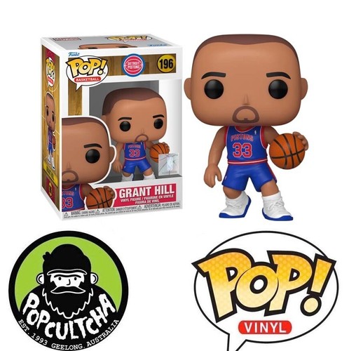 NBA Basketball: Rookie Season - Grant Hill Detroit Pistons Pop! Vinyl ...