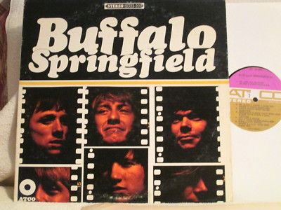 BUFFALO SPRINGFIELD ORIGINAL 1966 STEREO DEBUT ATCO W/DELETED TRACK! EX ...