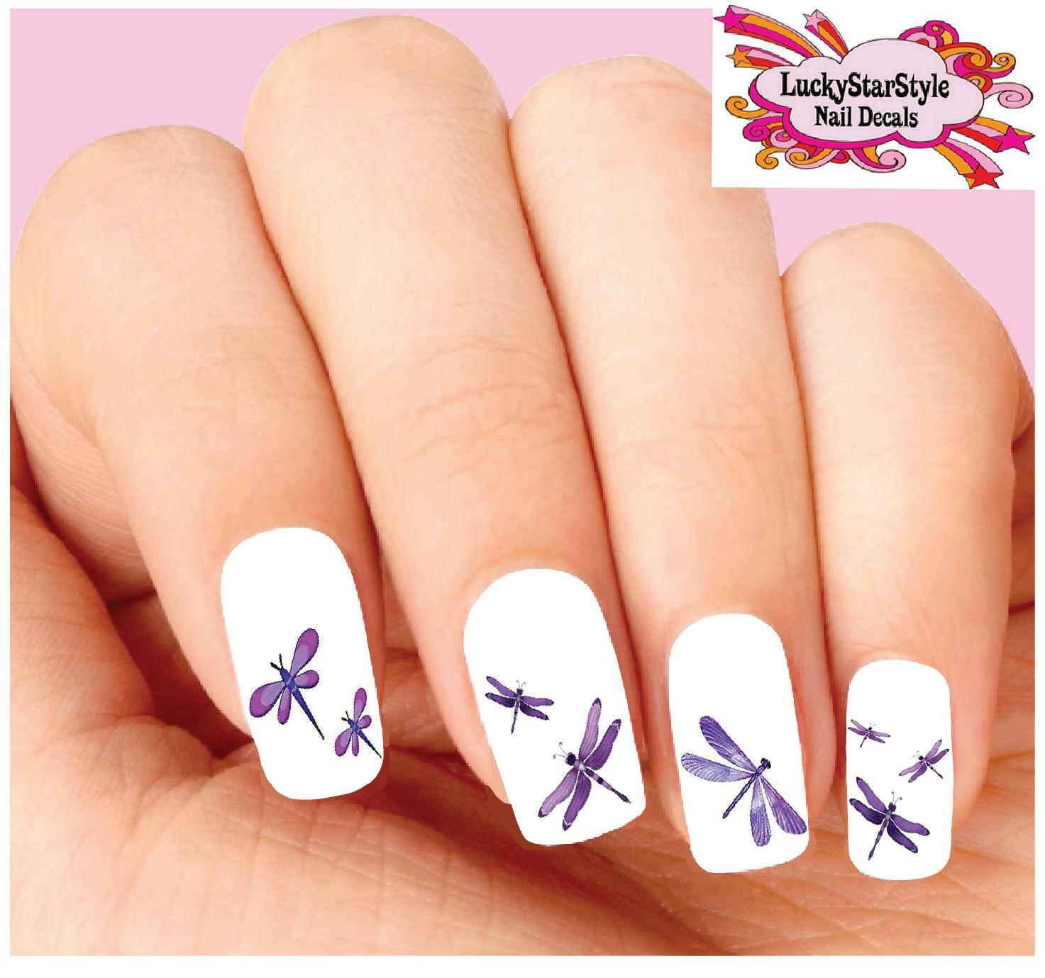 Dragonfly Nail Design