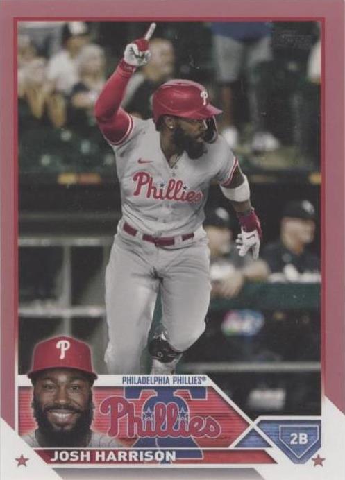 2023 Topps Series 2 - Josh Harrison #504 Mother's Day Hot Pink /50 for ...