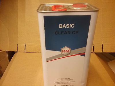 RM Basic Clearcoat VOC 5 litre 2K Lacquer Clear Made by BASF | eBay