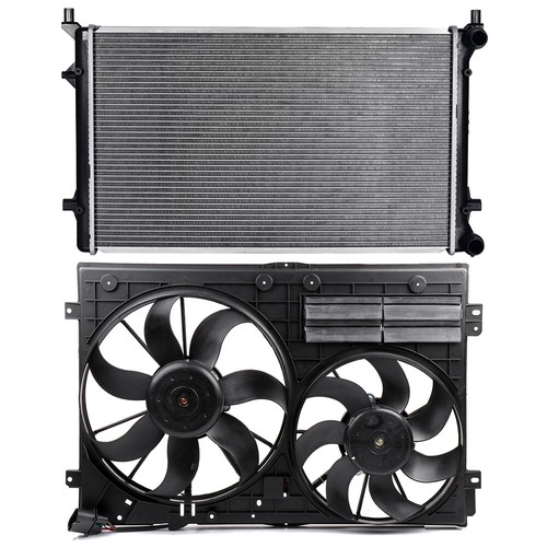 Radiator Cooling Fan Kit For Volkswagen 2008 GTI 2009-2010 Jetta | eBay