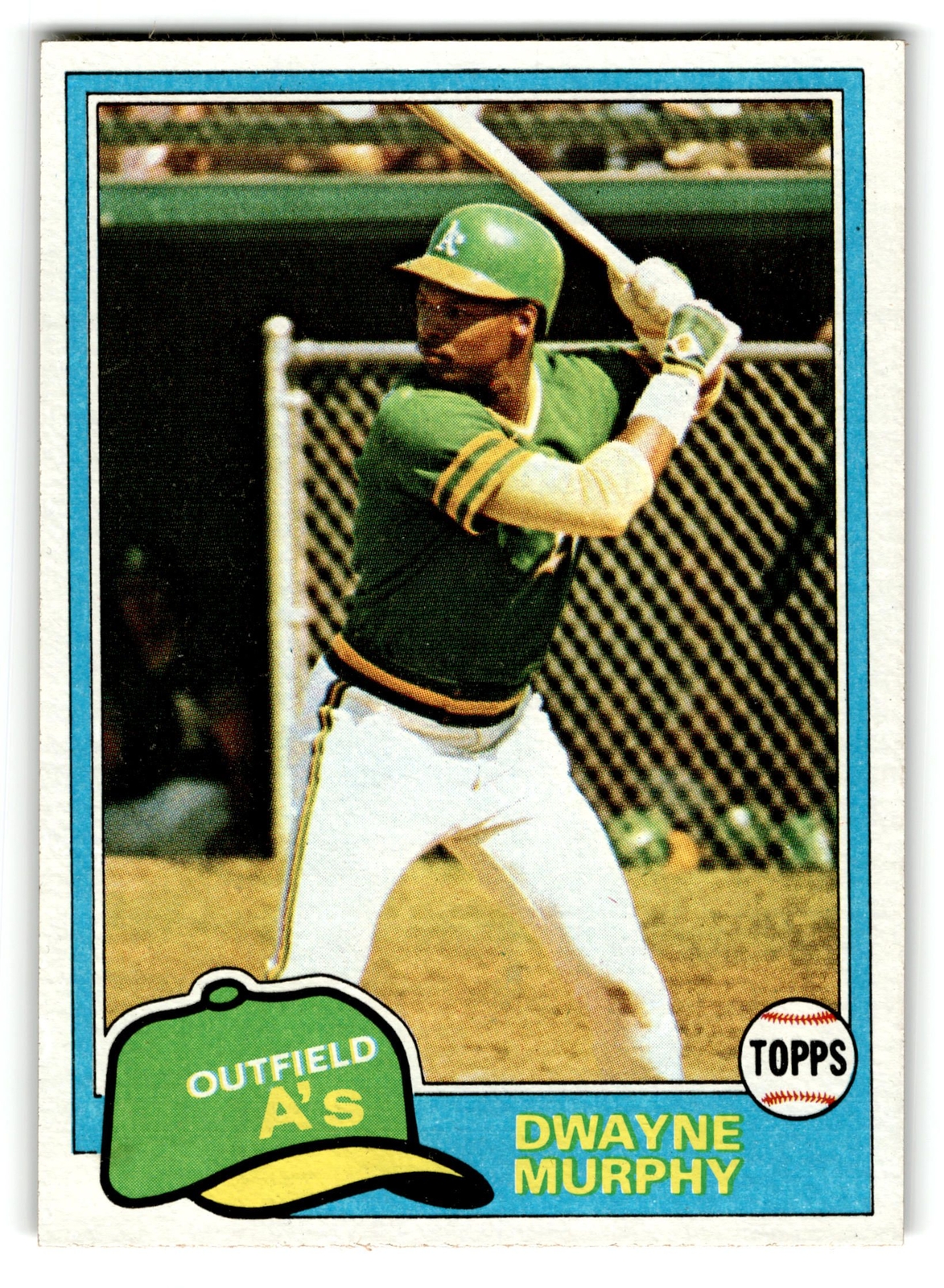 1981 Topps #341 Dwayne Murphy Oakland Athletics | eBay