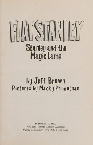 Stanley & the Maic Lamp Flat Stanley Jeff Brown | eBay