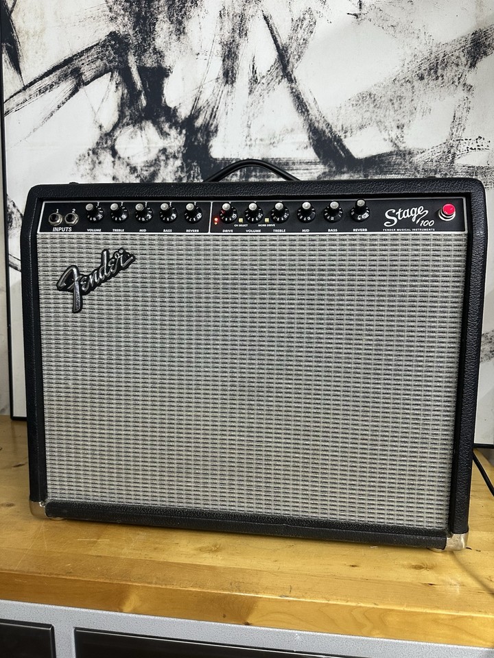 Fender Stage 100 Amp Guitar Amplifier Sold As Is For Parts Not Working ...