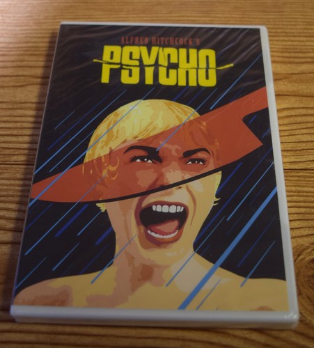 Psycho DVD Alfred Hitchcock's Pop Art Cover Janet Leigh Anthony Perkins ...