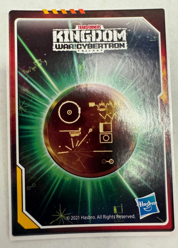 Transformers Kingdom Decepticons Megatron Card War For Cybertron Hasbro ...
