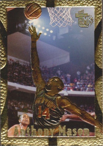 1994-95 Topps Embossed Golden Idol anthony mason # 64 | eBay