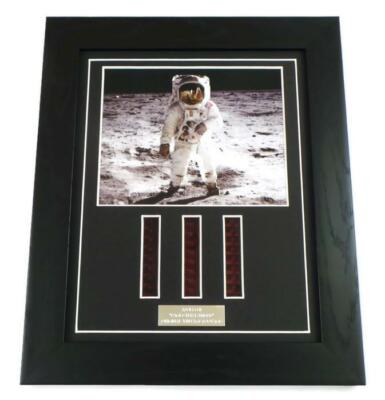 APOLLO 11 Framed NEIL ARMSTRONG MOON LANDING APOLLO 11 MEMORABILIA ...
