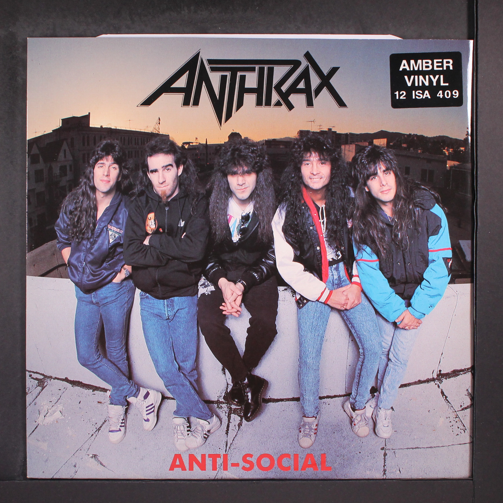 ANTHRAX: anti-social ISLAND 12" Single 45 RPM UK | eBay