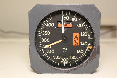 DC-10 MD-80 Sperry Mach Airspeed Indicator ASI 2594466-905 | eBay