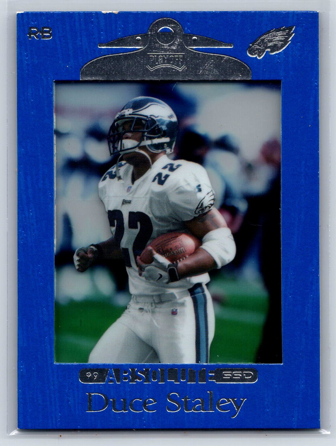 1999 Playoff Absolute SSD #79 Duce Staley BLUE Philadelphia Eagles | eBay