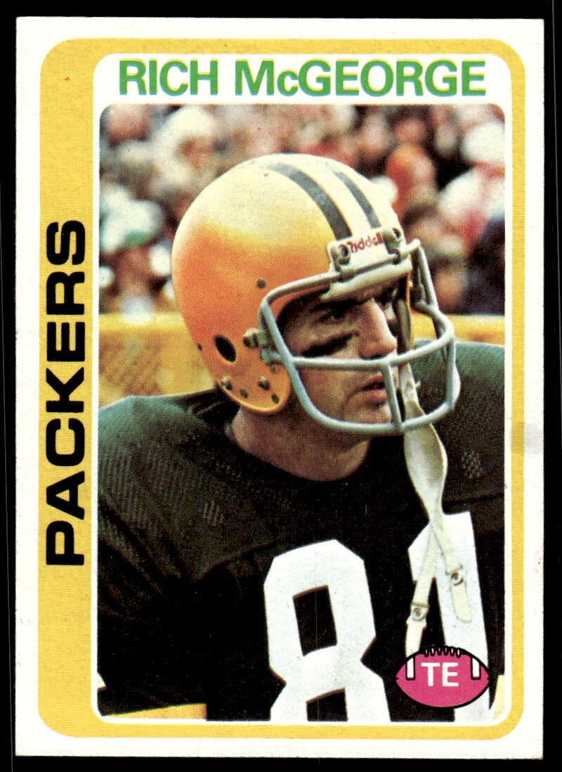 1978 TOPPS RICH MCGEORGE GREEN BAY PACKERS #39 | eBay