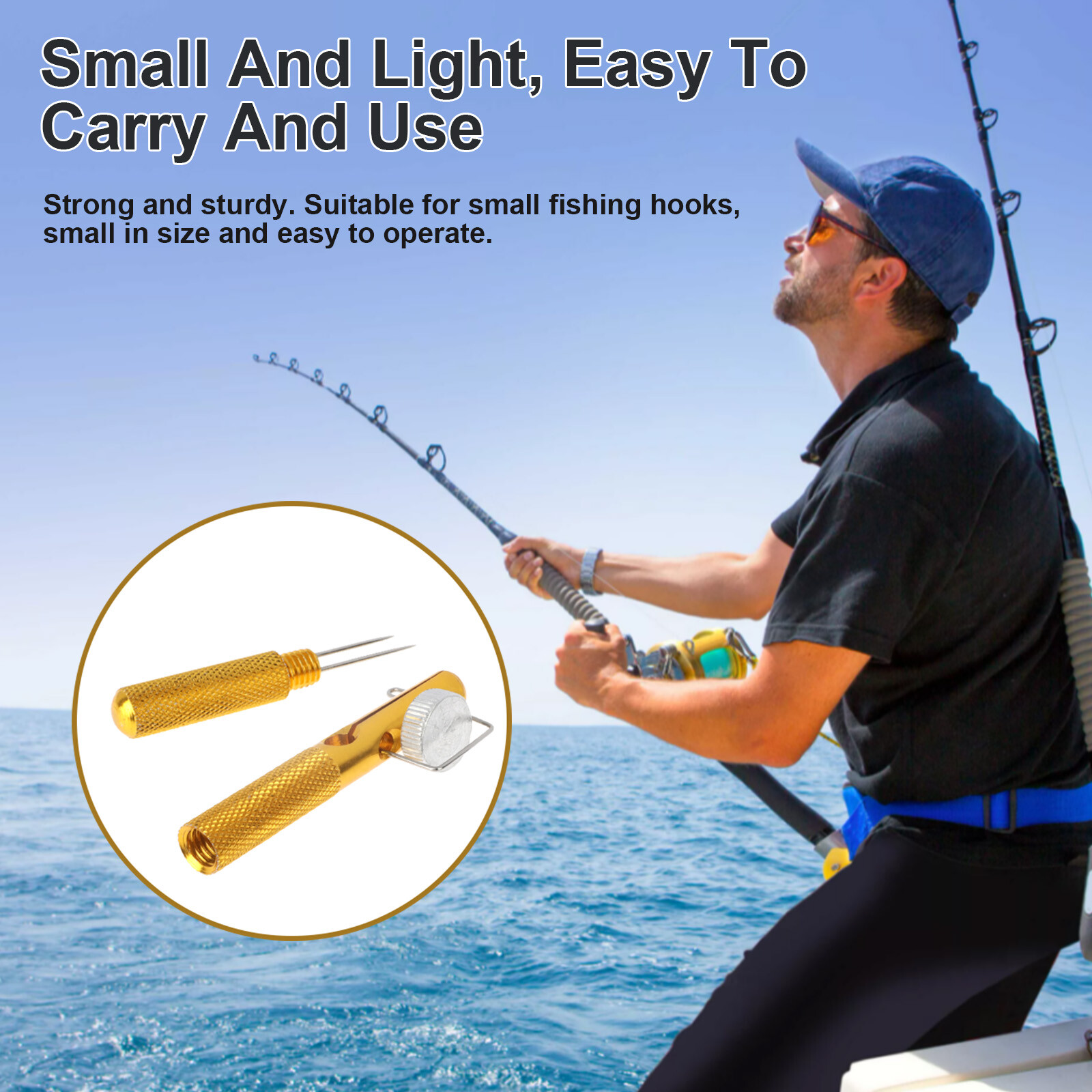 Fishing Knot Quick Tying Tool Line Clipper Snip Hook Nipper Tie Knotter ...