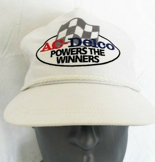 AC Delco Powers The Winners Vintage Snapback Trucker Racing Cap Hat | eBay