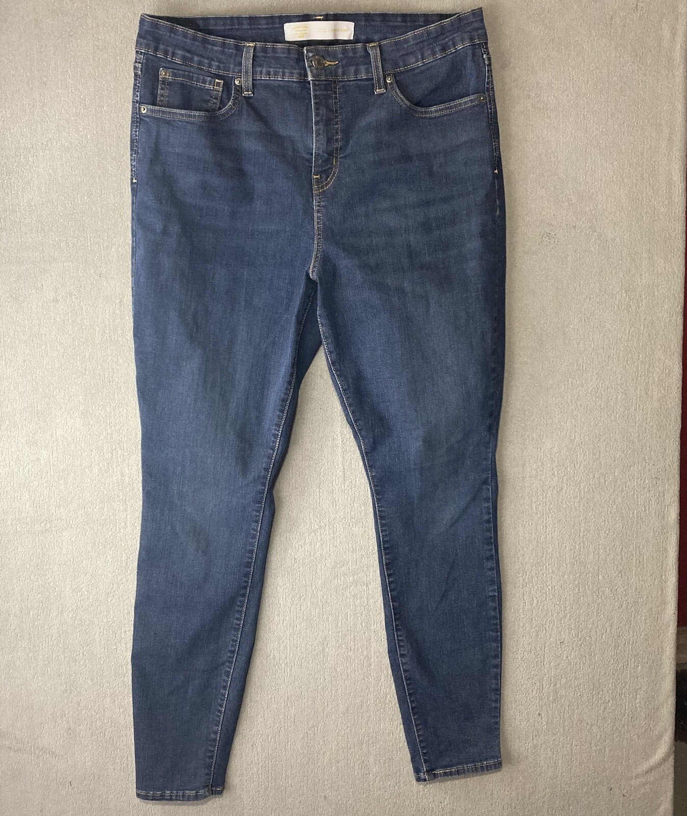 Levi Strauss Signature Stretch High Rise Skinny Jeans… - Gem