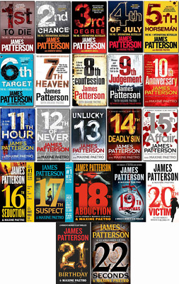 Complete Series Lot of 25 Women's Murder Club by James Patterson 1st ...