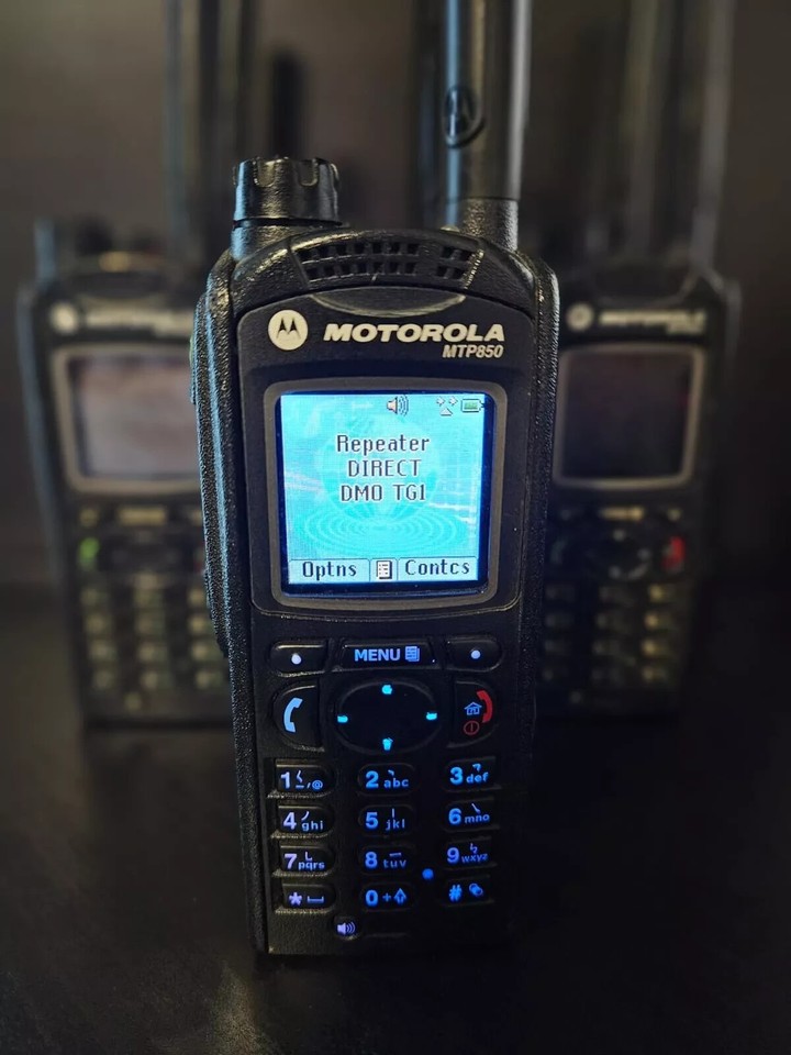Motorola MTP850 TETRA Radio UHF Security Police Ambulance MTH800 Sepura ...