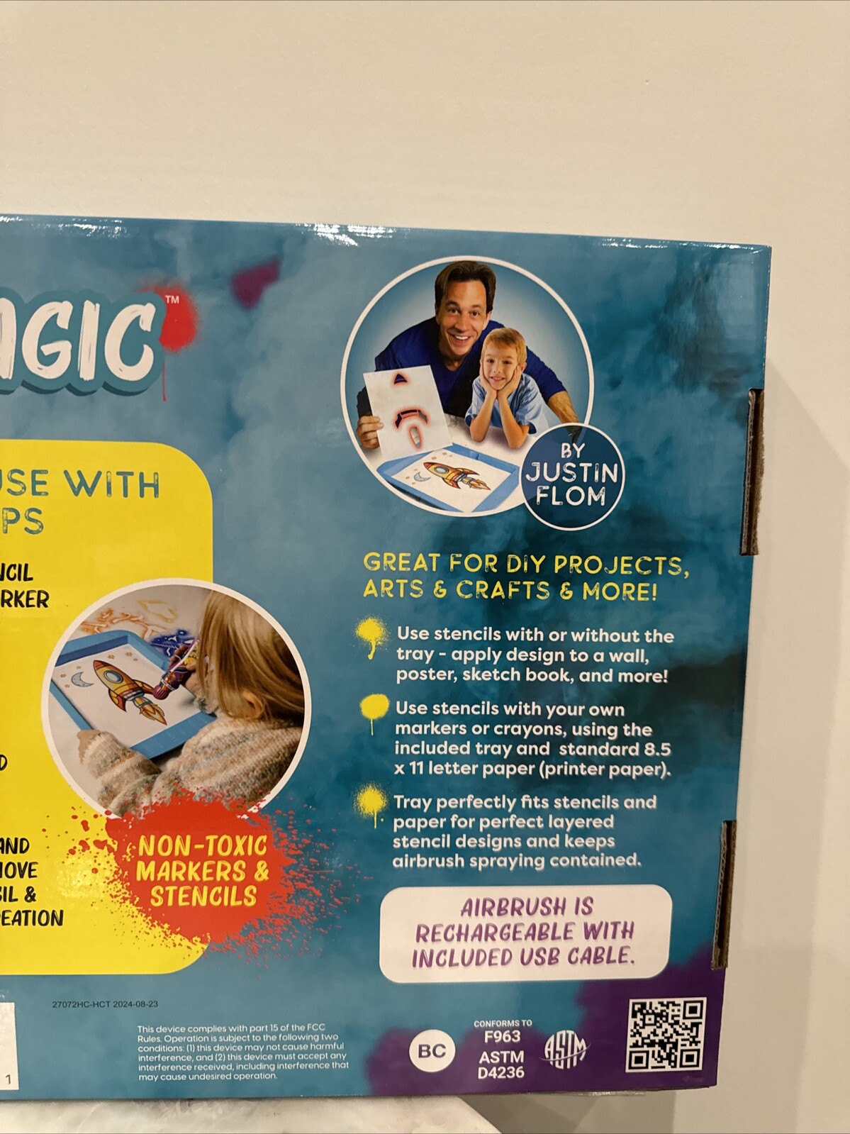 Flo-Magic, Craft Airburshed Masterpieces with Magical Layering Stencils ...