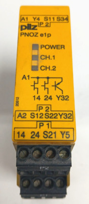 PILZ SAFETY RELAY PNOZ E1P 24VDC 2N/O ID 774130 24 VDC 2N/O 2.0 AMP | eBay