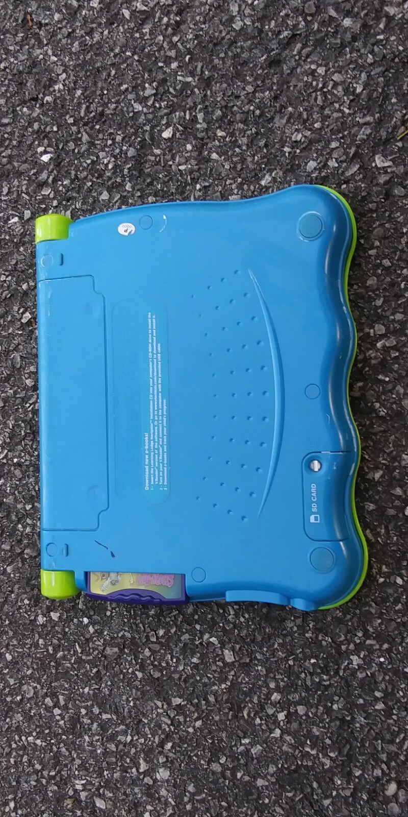 Vtech VReader Electronic Reading Learning System Tablet Console Blue W ...