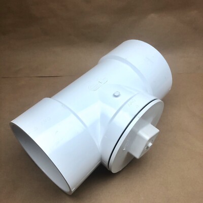 CANPLAS 2118A PVC 6" DWV CLEANOUT PLUG WITH LINE ,6INCH WHITE PVC | eBay