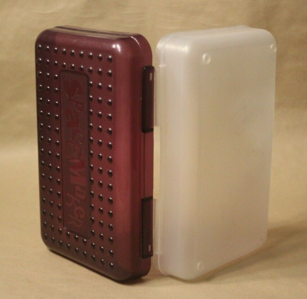 Spacemaker Pencil Box Purple & Frosted Clear Vintage 90's Plastic ...