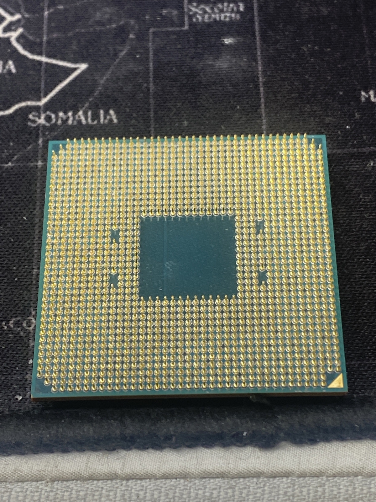 Missing One Pin AMD Ryzen 7 5800X3D 8-core, 16-Thread Desktop Processo ...