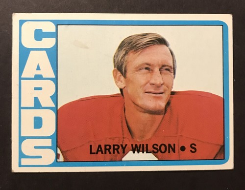 LARRY WILSON 1972 Topps Football #205 St. Louis Cardinals HOF | eBay