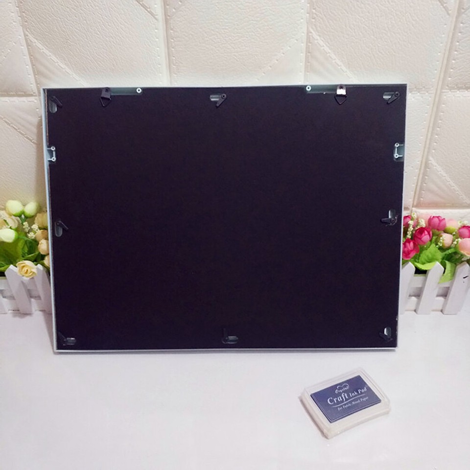 US Baby Photo Handprint Footprint Milestone Moments First Year Keepsake ...