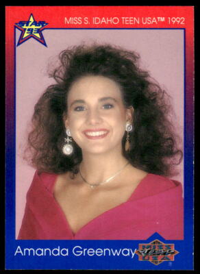 1993 Star Miss USA / Miss Teen USA Amanda Greenway #63 | eBay