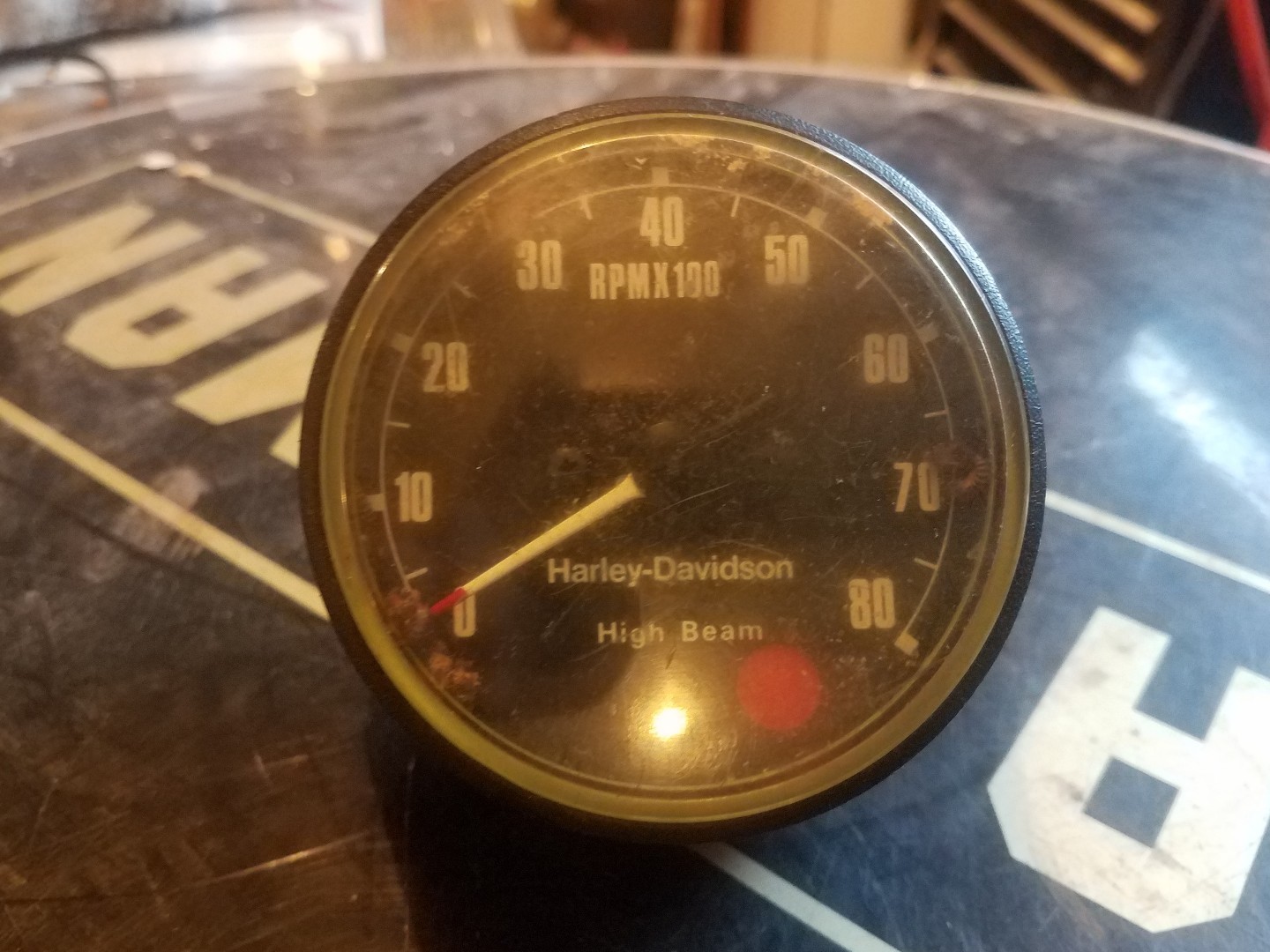 70s Harley-Davidson Sportster Tachometer tach | eBay