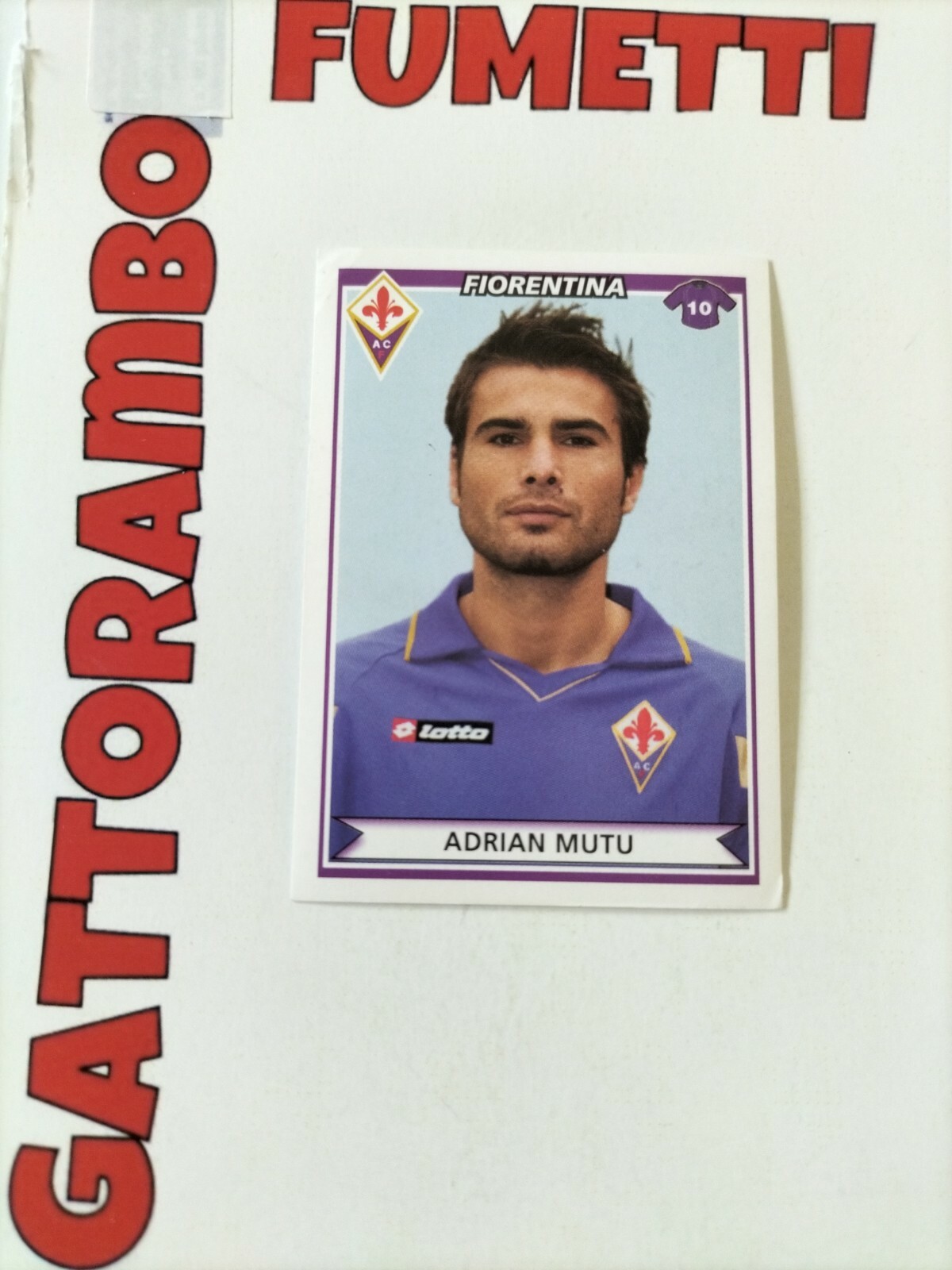 Figurine Calciatori n.190 Mutu Fiorentina new - Anno 2010-11 Panini | eBay