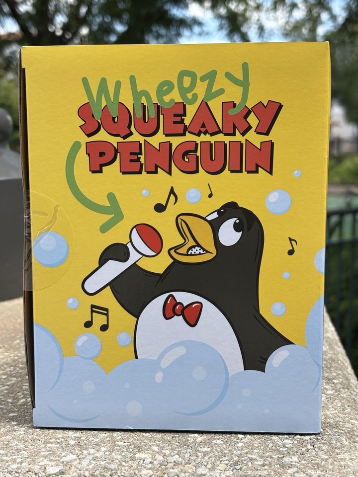 2026 Disney Parks Pixar Toy Story Wheezy Penguin Squeeze Talking Figure ...