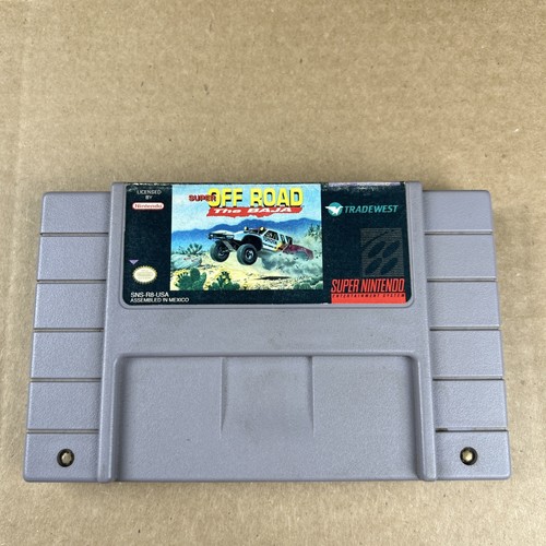 Super Off Road: The Baja (Super Nintendo Entertainment System SNES ...