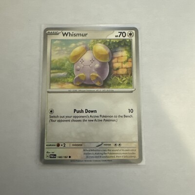 Whismur 148/182 NM / M - Paradox Rift Pokemon Card - $2 Combined ...