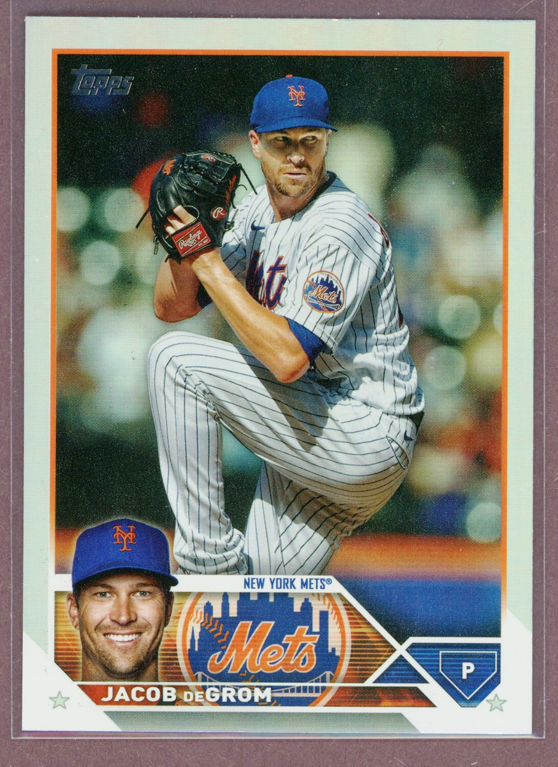 2023 Topps Series 1 Rainbow Foil #48 Jacob deGrom (Mets) | eBay