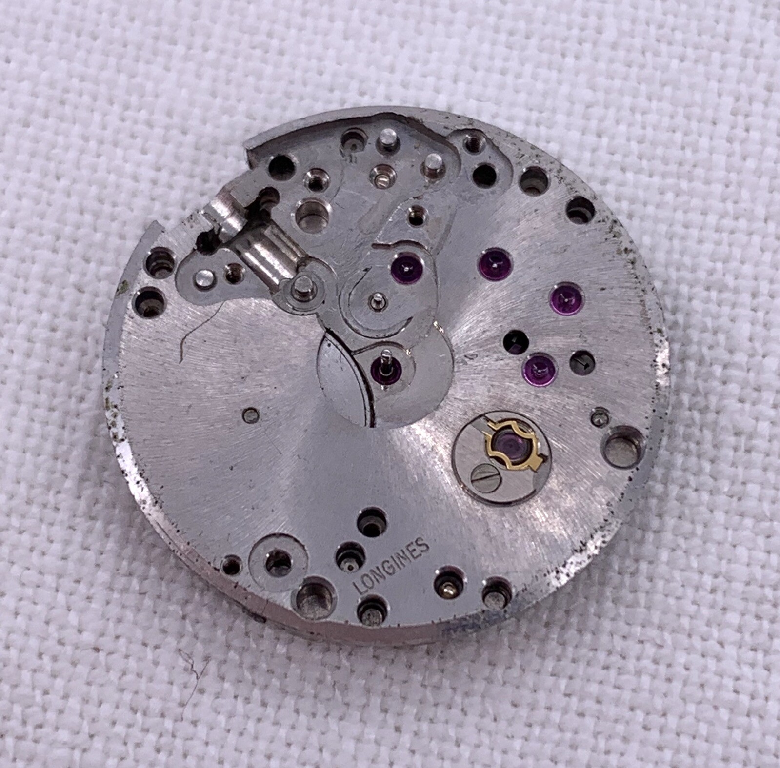 Longines 19.4 Hand Manual 19,5 mm NO Funciona for parts Watch Swiss ...