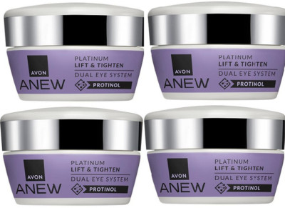 4 x Avon Anew Lifting Dual Eye System with Protinol 20 ml / 0.66 fl oz ...
