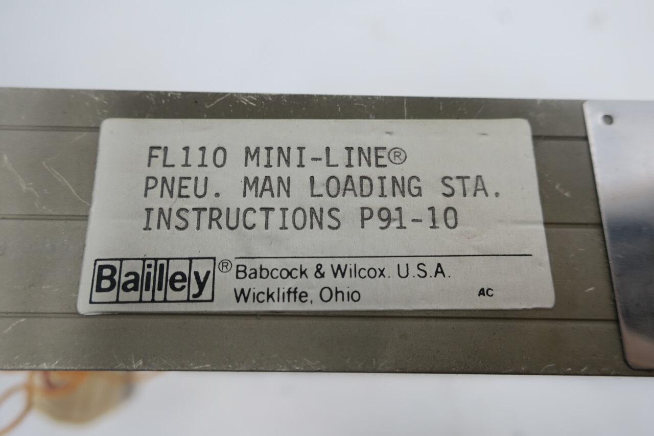 Bailey FL110 Manual Loading Station for sale online | eBay