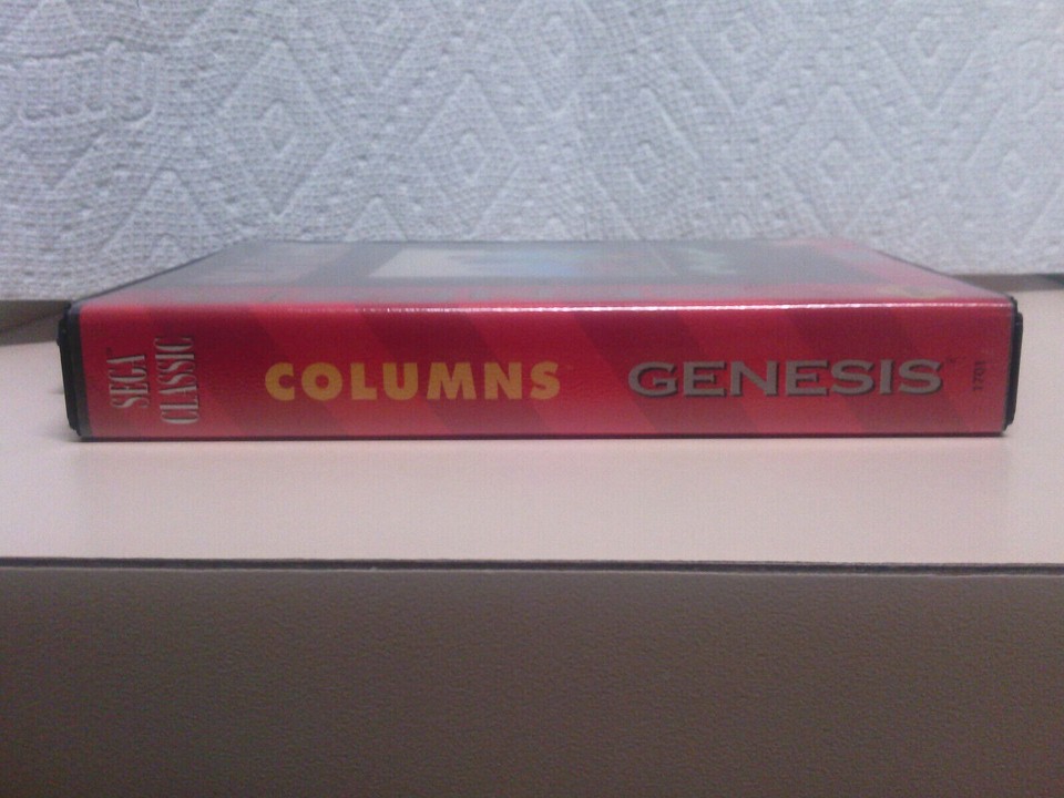 Sega Genesis Columns Classic Game Cartridge with Case 1990 Tested ...