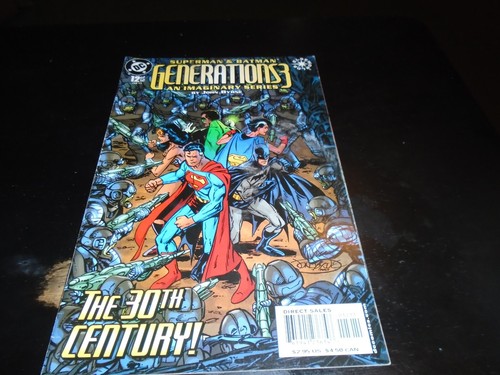 Superman & Batman Generations 3 # 12 Wonder Woman John Byrne Green ...