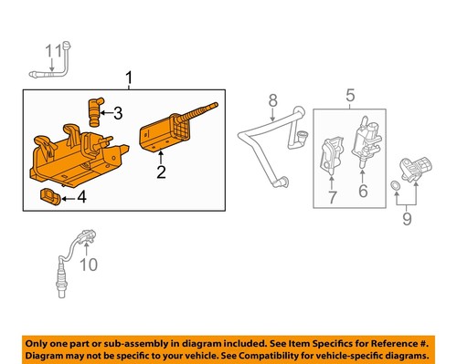 GM OEM-Vapor Canister Fuel Gas Emission 23156464 | eBay
