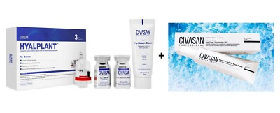 CIVASAN HYALPLANT for Skin Moisturizing 1 Box + CIVASAN Mess Cream 35ml ...