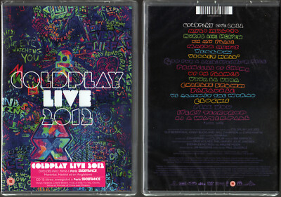 COLDPLAY "Live 2012" (DVD+CD) 2012 - NEUF | eBay
